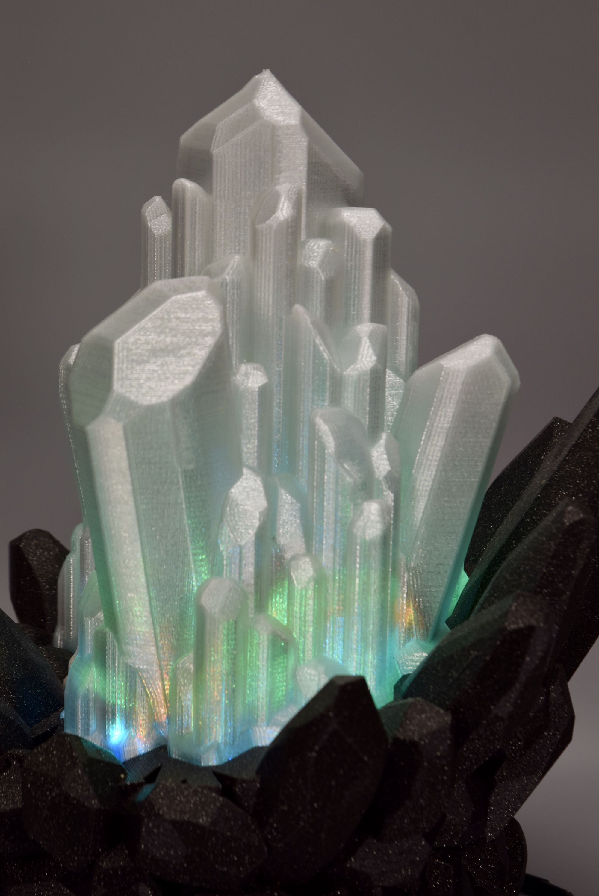 Crystal Led Lamp 2 by ChrisTheViolaNerd | Download free STL model ...