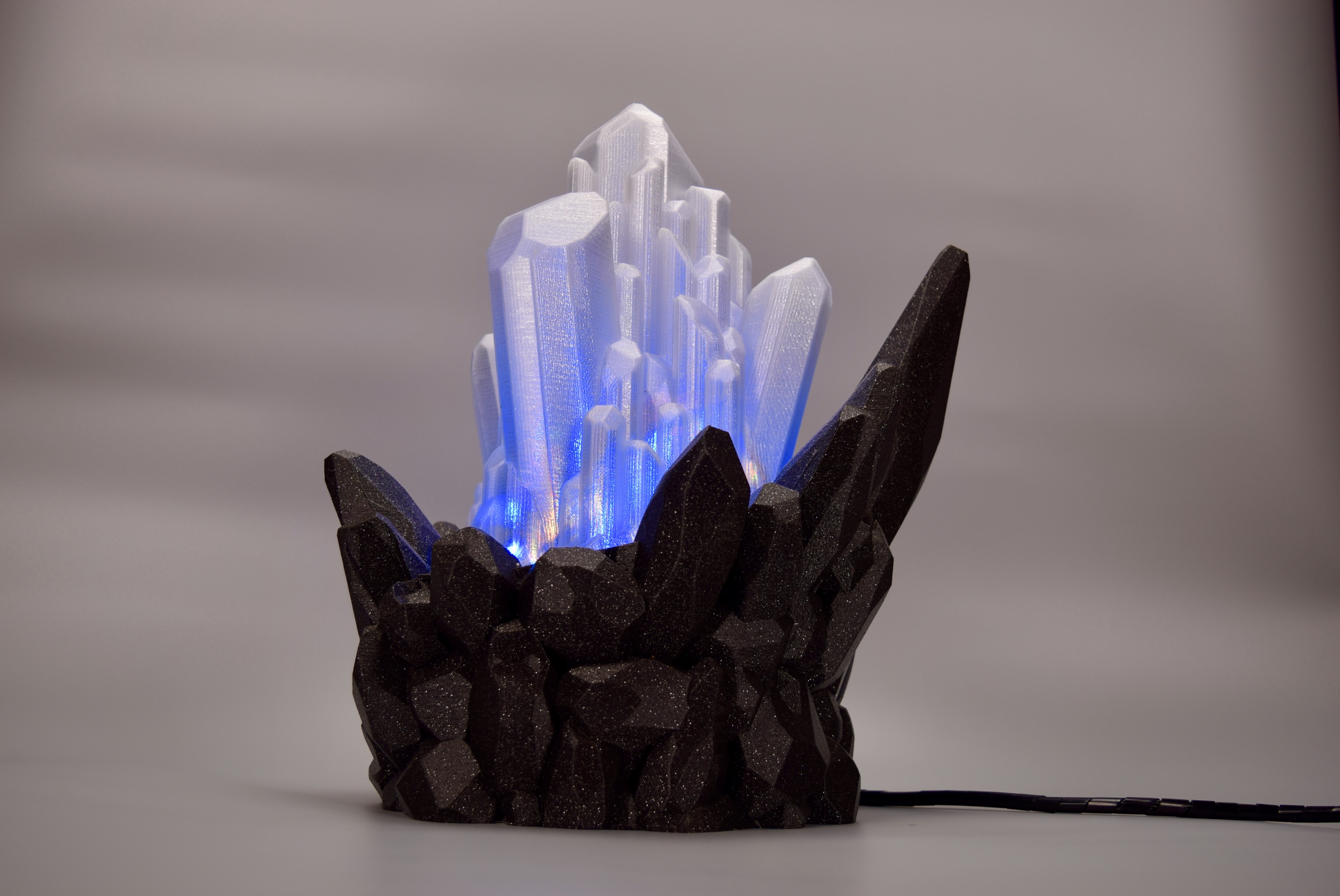 Crystal Led Lamp 2 by ChrisTheViolaNerd | Download free STL model ...
