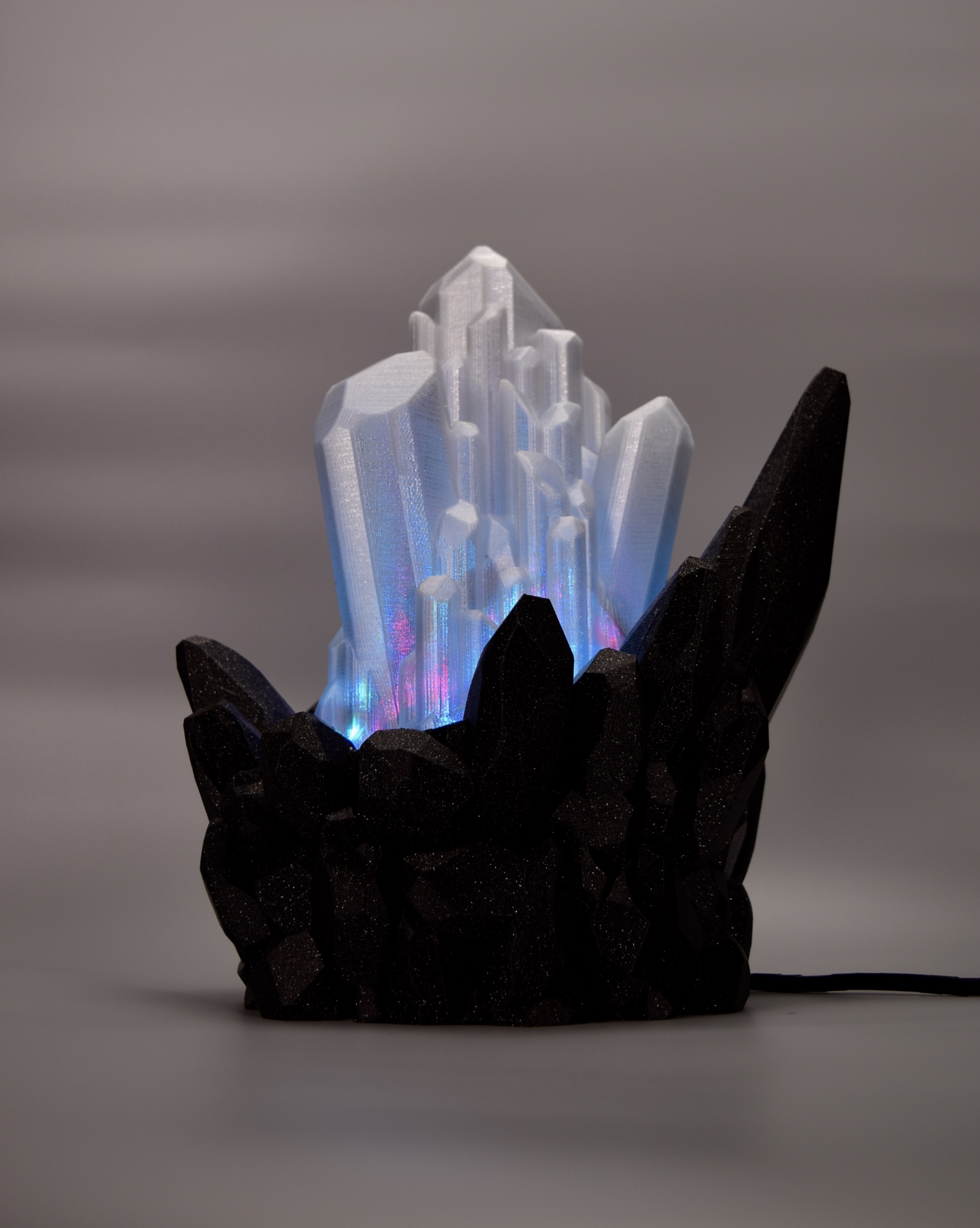 Crystal Led Lamp 2 by ChrisTheViolaNerd | Download free STL model ...