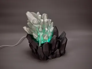 Crystal Led Lamp by ChrisTheViolaNerd | Download free STL model ...