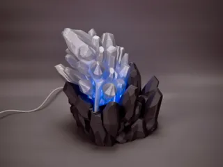 Crystal Led Lamp by ChrisTheViolaNerd | Download free STL model ...