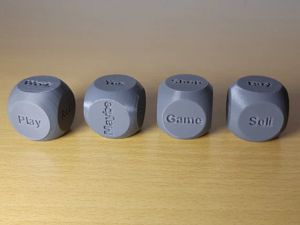 Decision Dice by ma-unique | Download free STL model | Printables.com