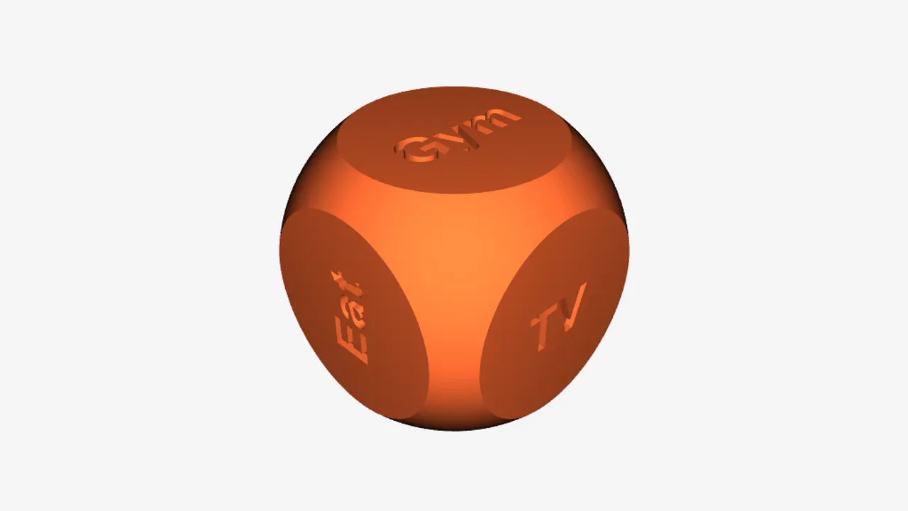 Decision Dice by ma-unique | Download free STL model | Printables.com