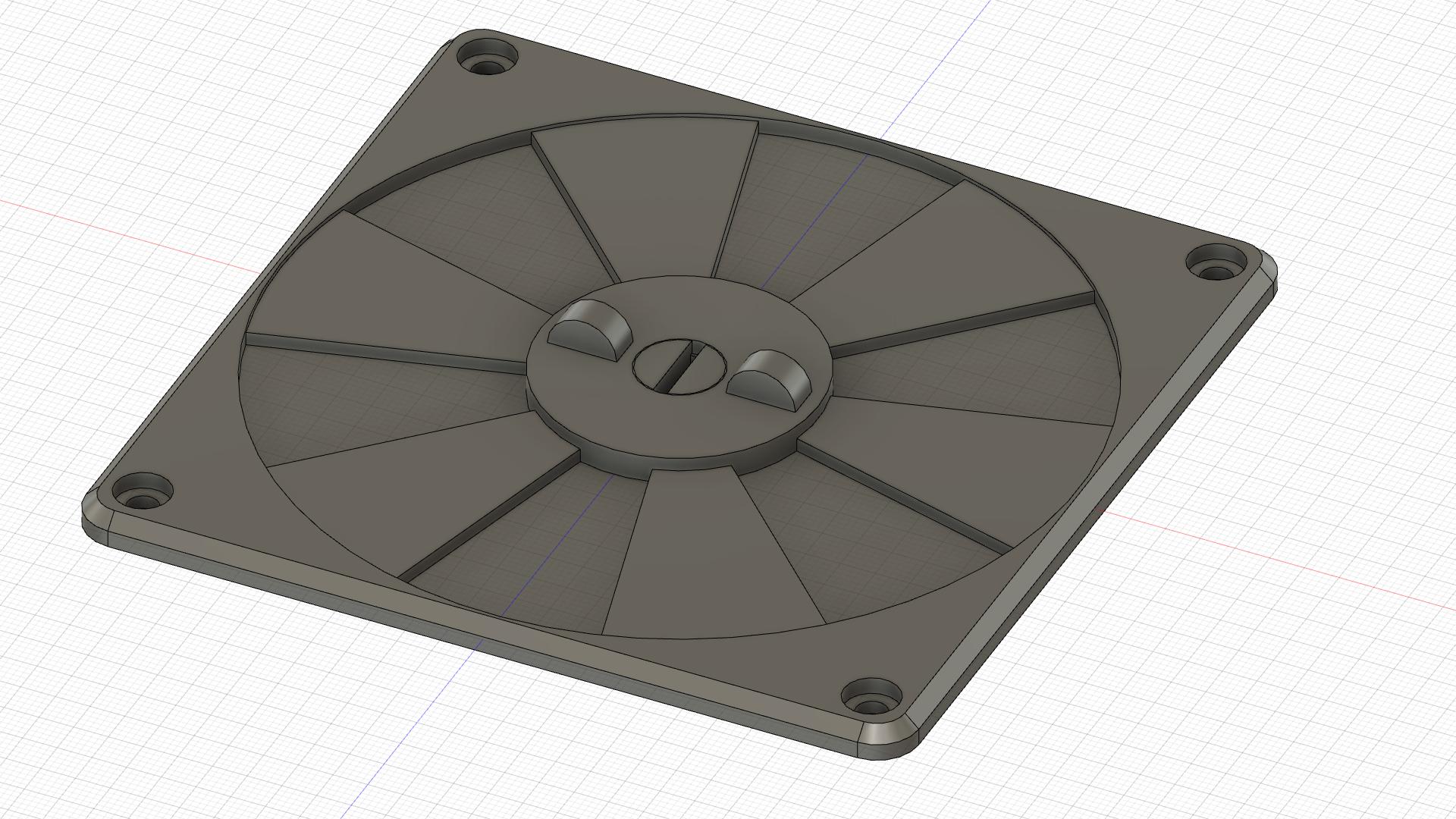 120mm Adjustable Fan Vent by IPIND 3D | Download free STL model ...