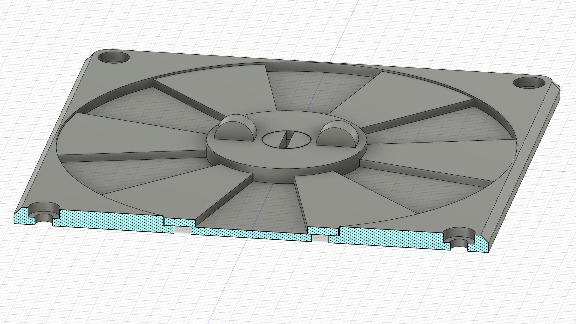 120mm Adjustable Fan Vent by IPIND 3D | Download free STL model ...