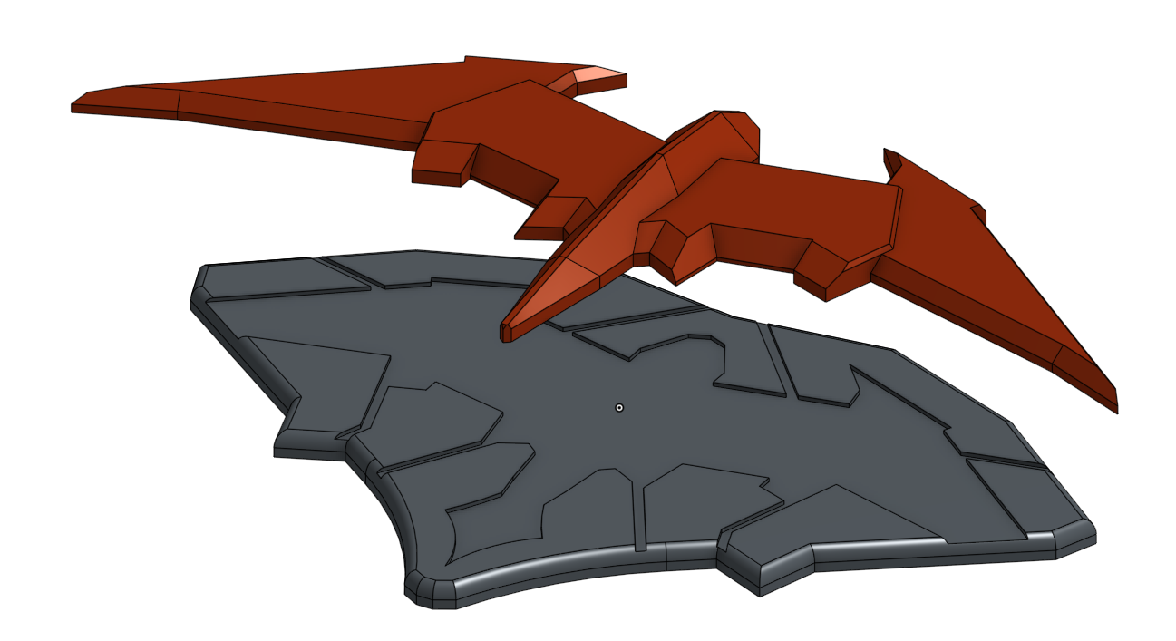 Red Hood Symbol by Hogger | Download free STL model | Printables.com