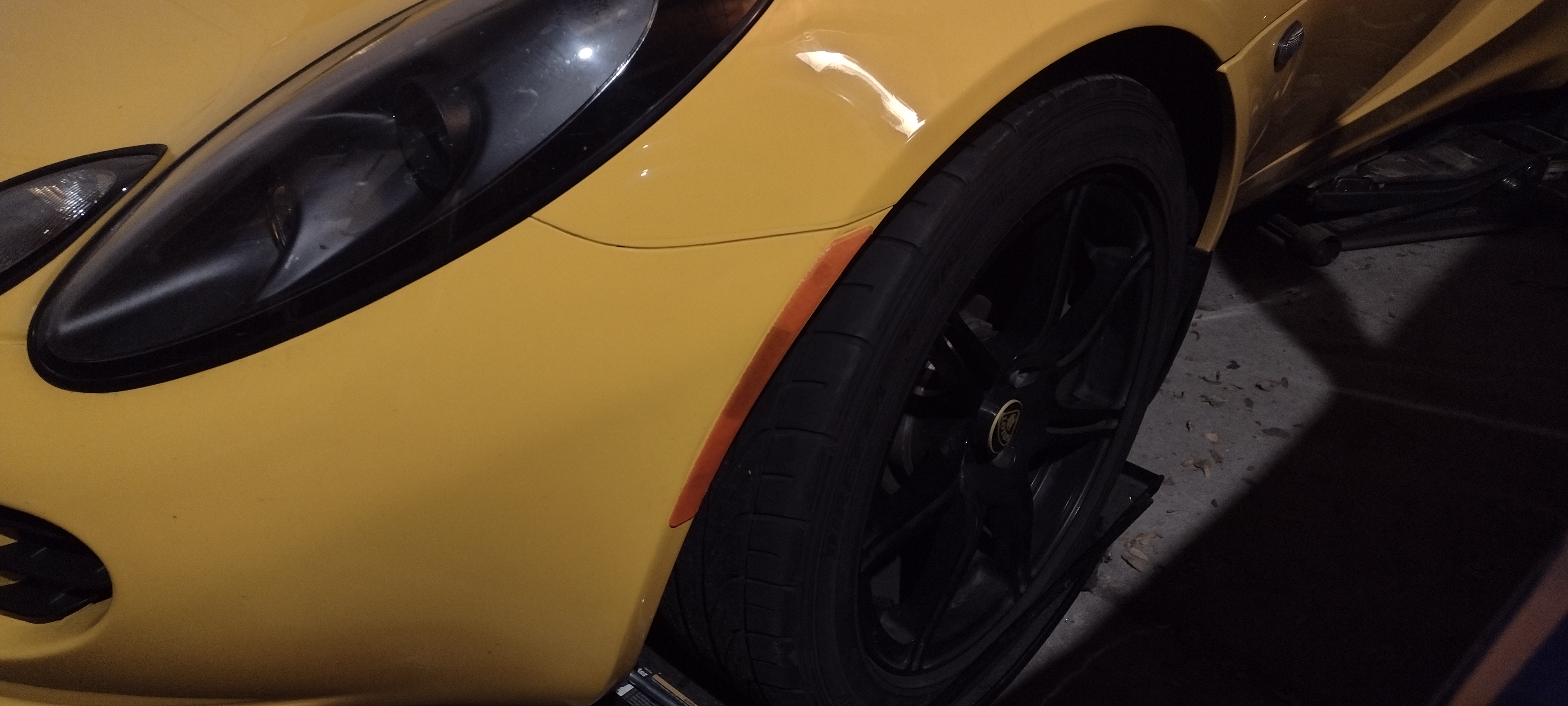 Lotus Elise S2 corner marker light blocking plates by Obeisance ...