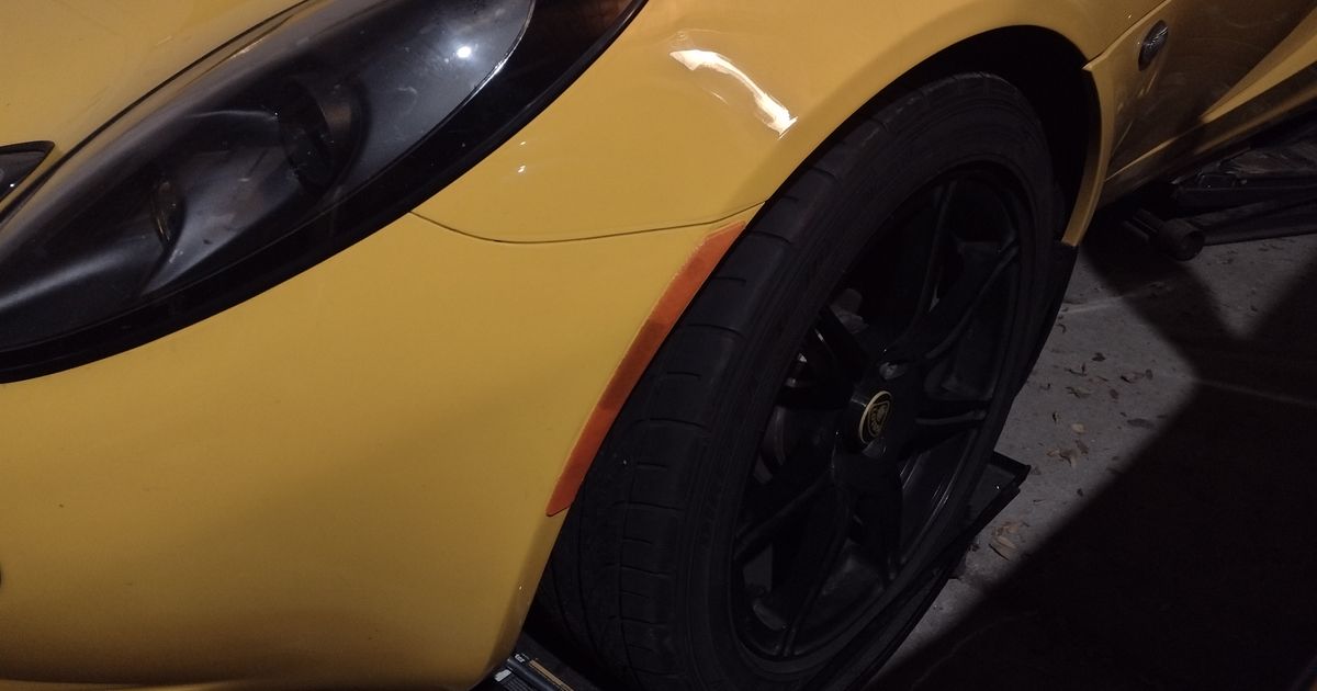 Lotus Elise S2 corner marker light blocking plates by Obeisance ...