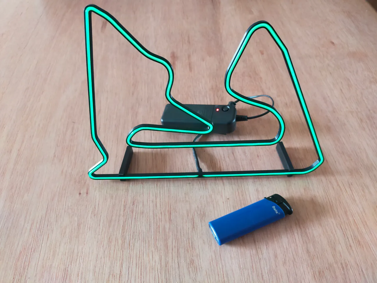 Bahrein F1 track neon sign by Dadudos | Download free STL model ...