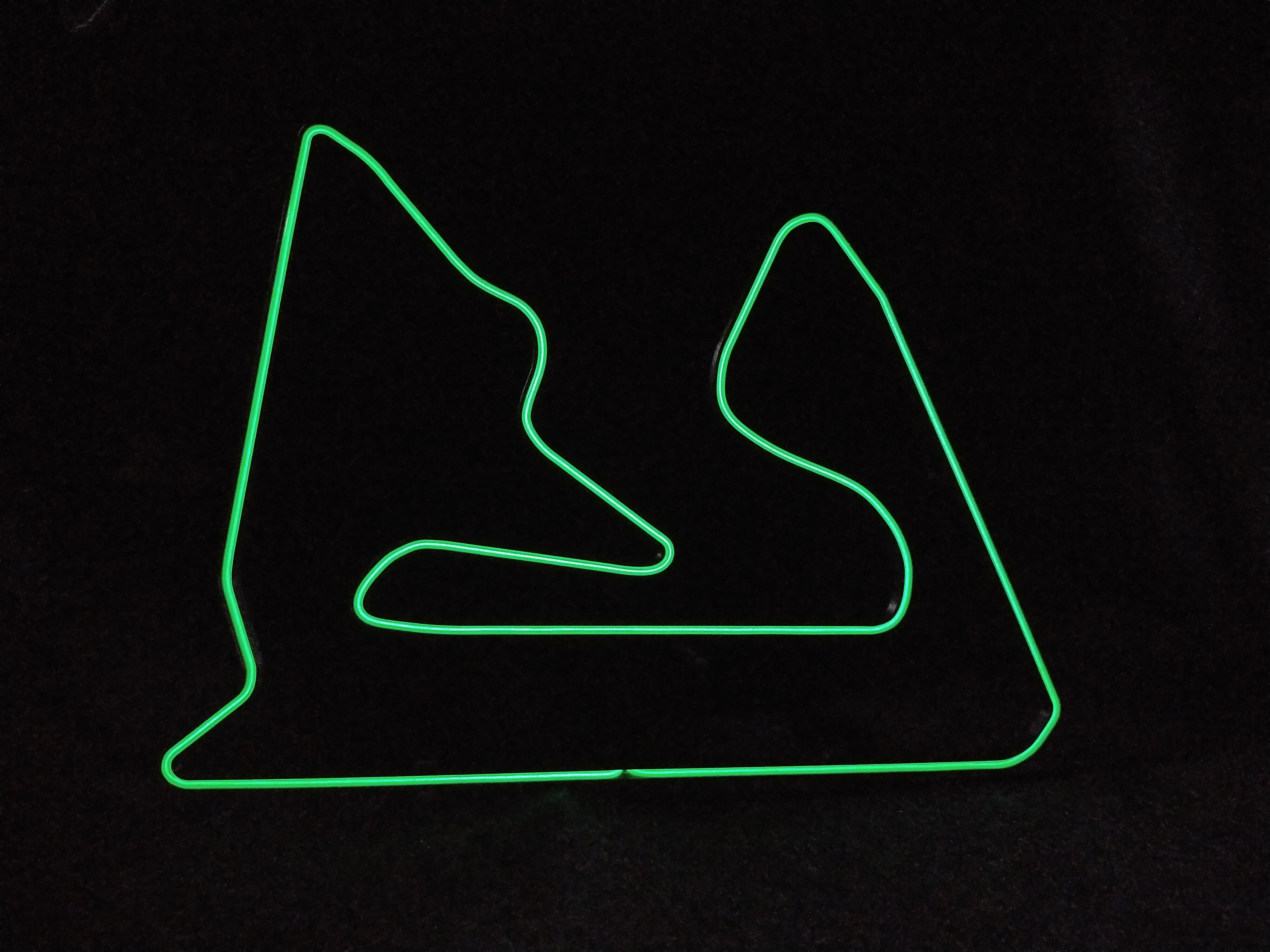 Bahrein F1 track neon sign by Dadudos | Download free STL model ...