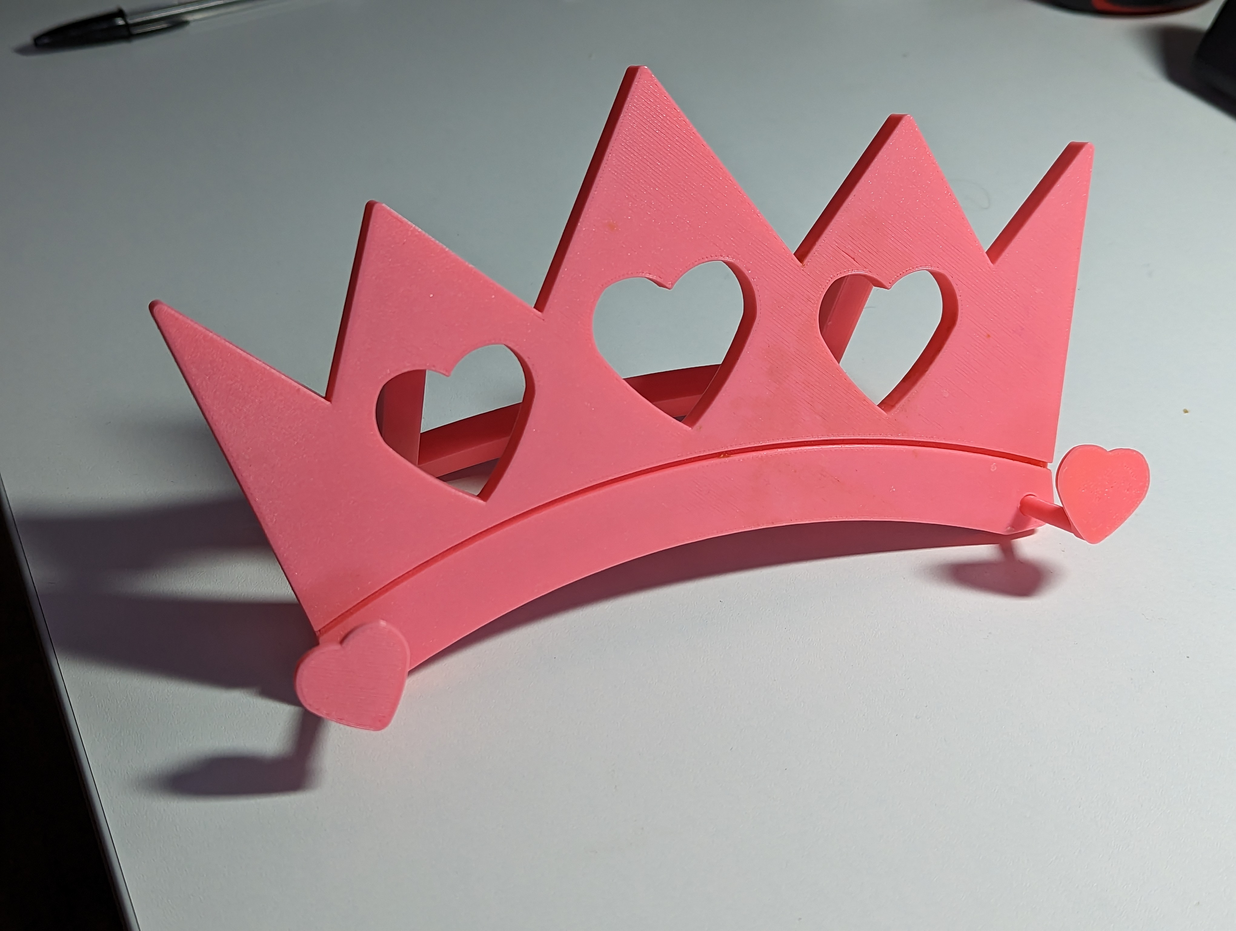 Princess Crown Table Stand by dryden | Download free STL model ...