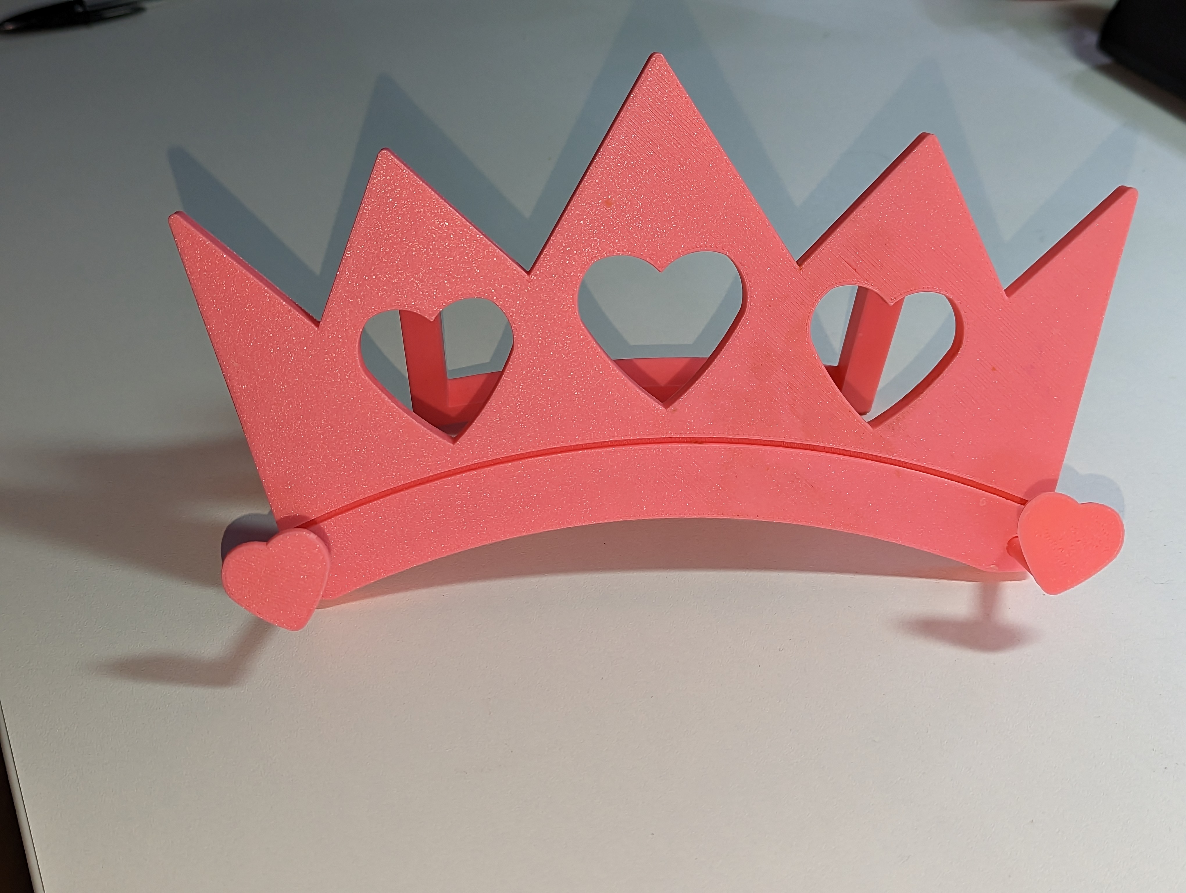 Princess Crown Table Stand by dryden | Download free STL model ...