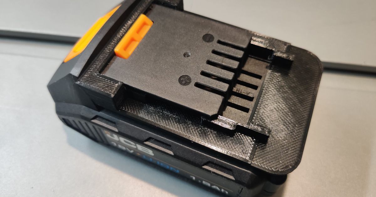 JCB/Scheppach battery to Einhell tool adapter by Aleksandr Rybnikov ...