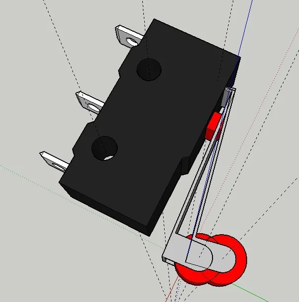 Roller Lever Switch CAD by fhTazMan | Download free STL model ...