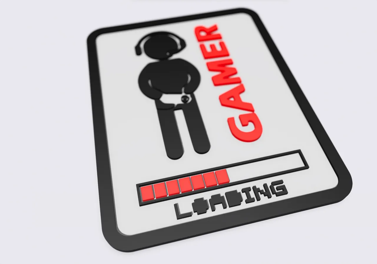 Gamer panel by Victor | Download free STL model | Printables.com