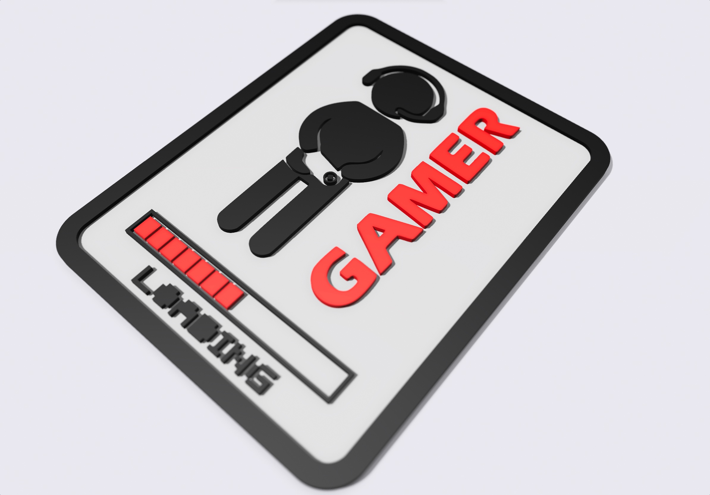 Gamer panel by Victor | Download free STL model | Printables.com