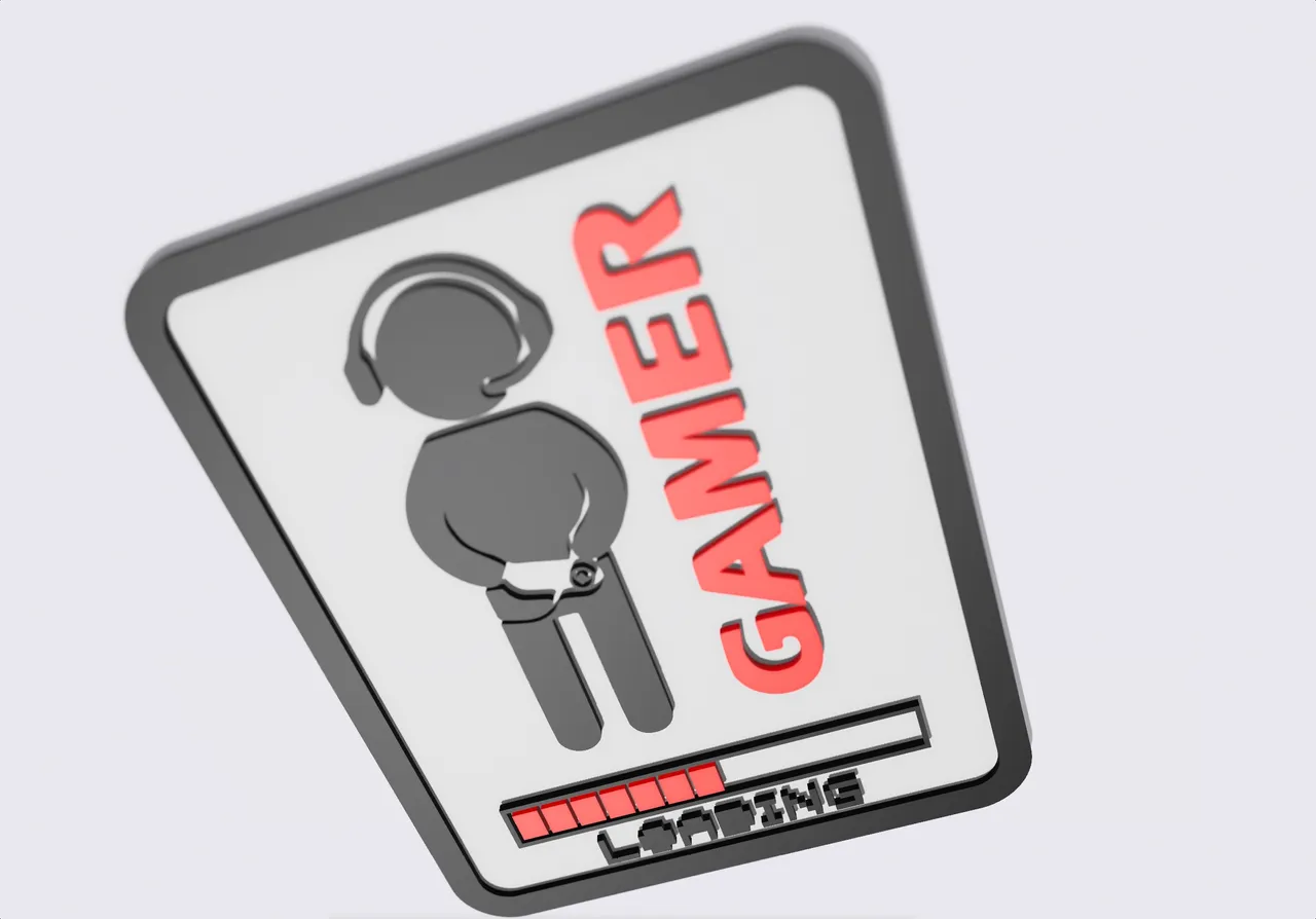 Gamer panel by Victor | Download free STL model | Printables.com