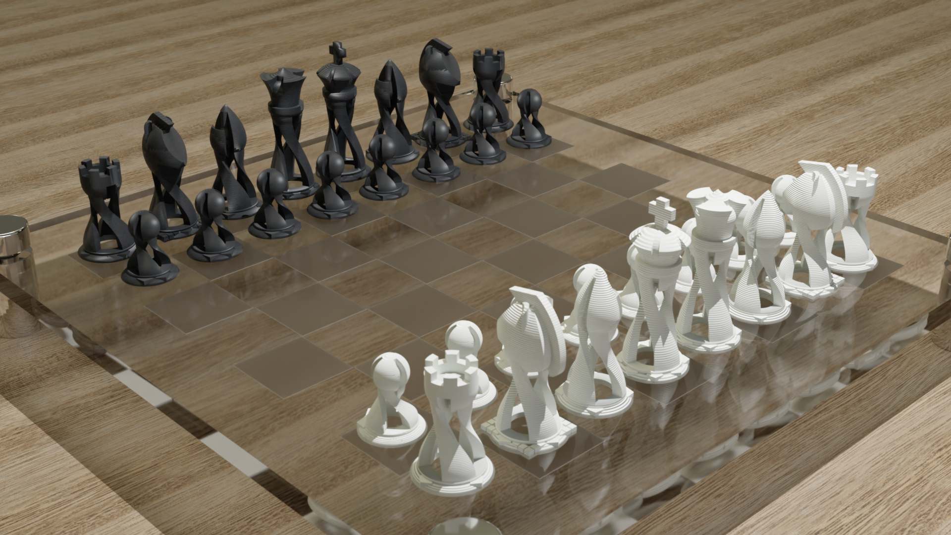 Chess Set DRAFT001 by ambake001 | Download free STL model | Printables.com