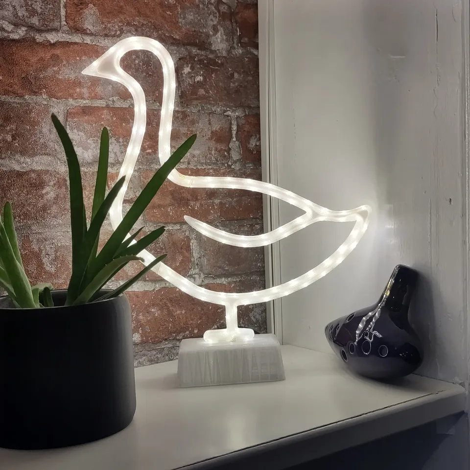Goose Lamp by baranner | Download free STL model | Printables.com