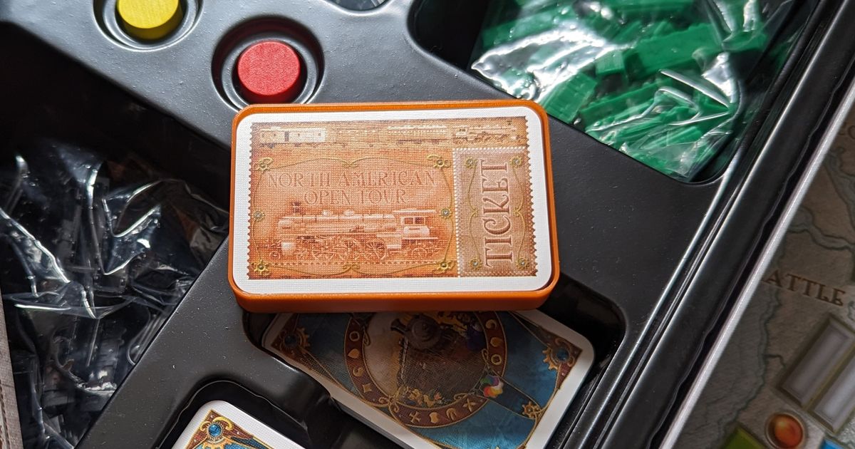 Ticket to Ride - Destination Ticket Card Case by takarocks | Download ...