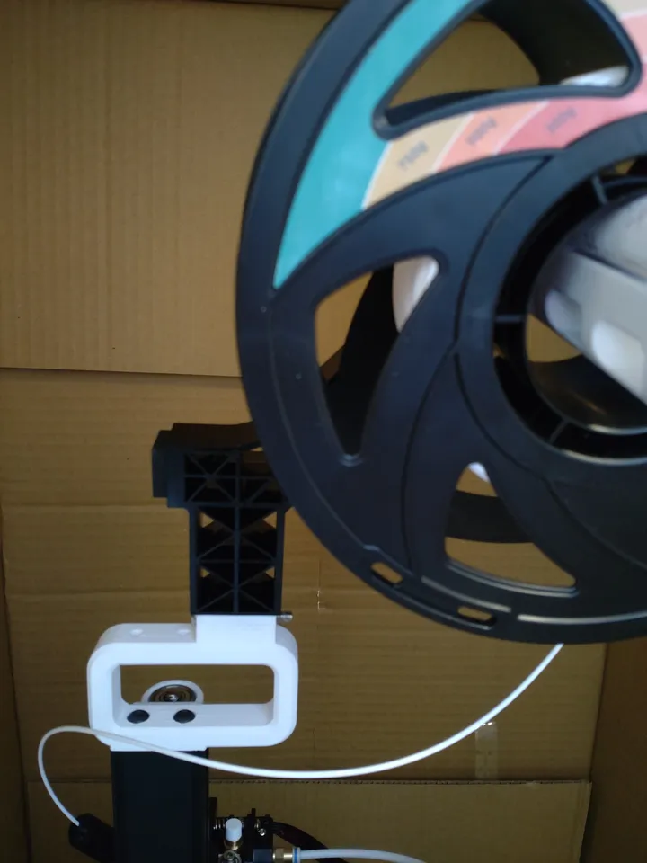Ender 2 Pro Handle with Stock Filament Arm Holder by ZWEI-P ...
