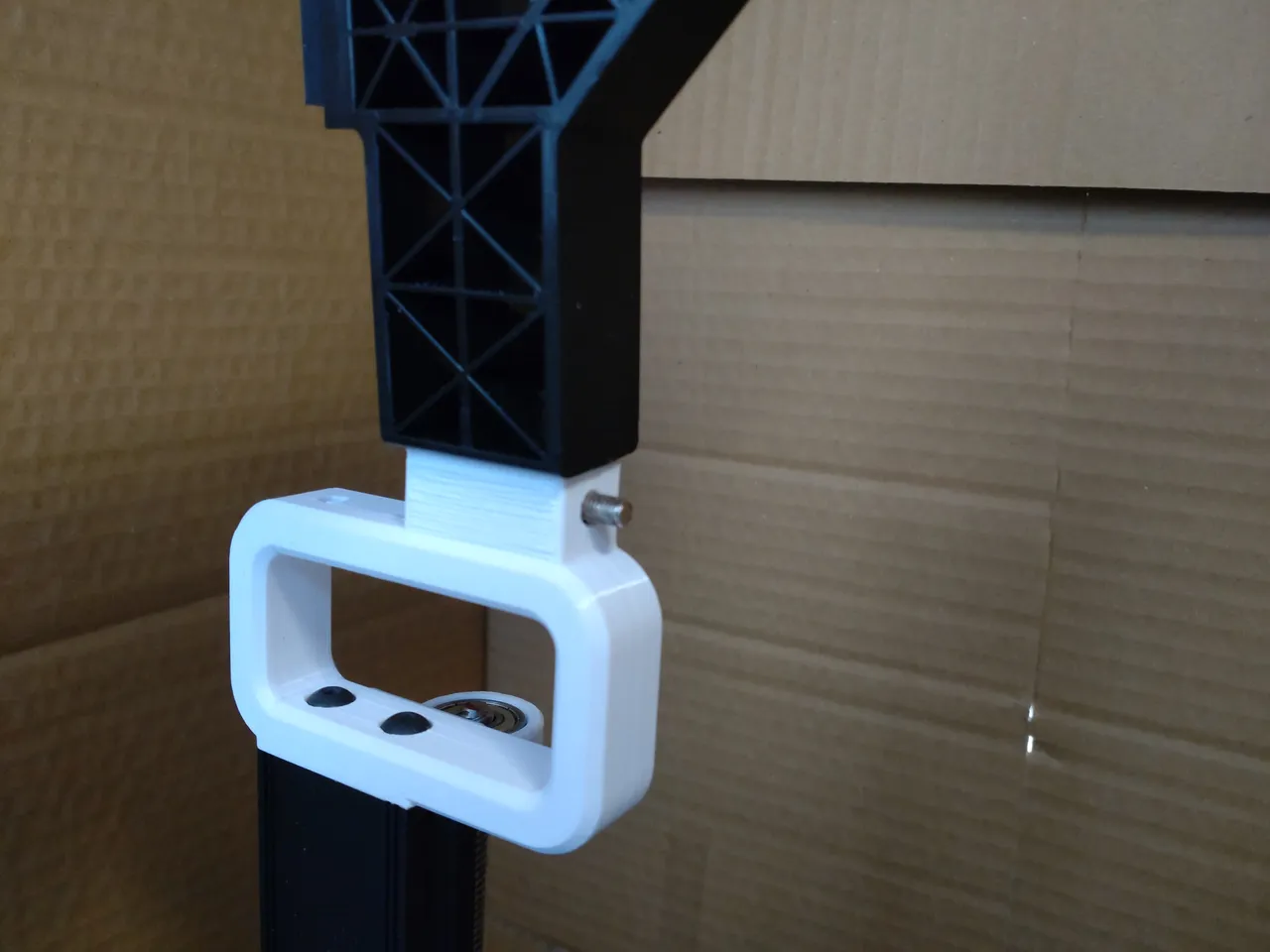 Ender 2 Pro Handle with Stock Filament Arm Holder by ZWEI-P ...