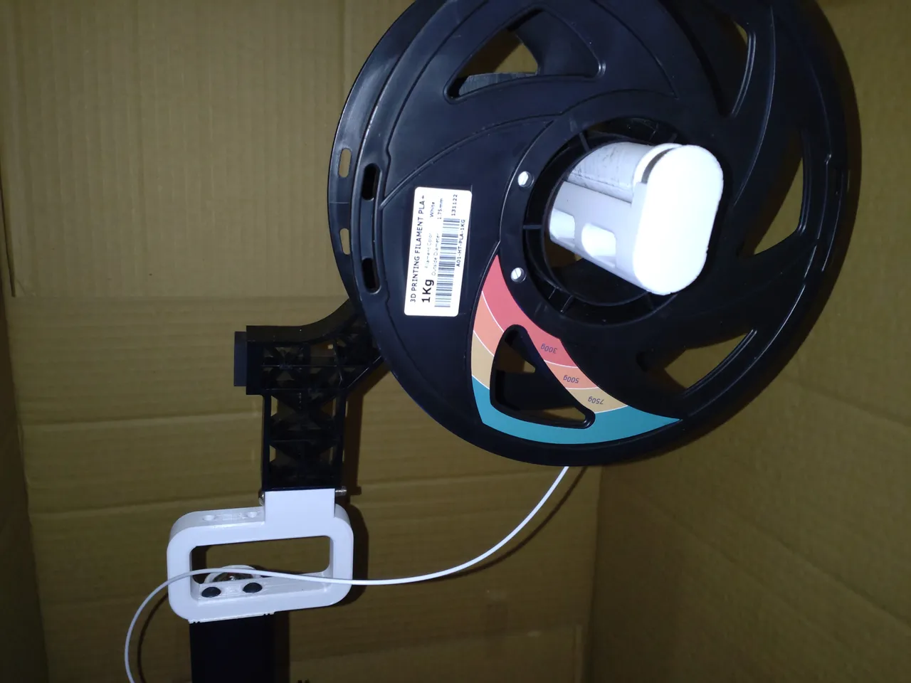 Ender 2 Pro Handle with Stock Filament Arm Holder by ZWEI-P ...