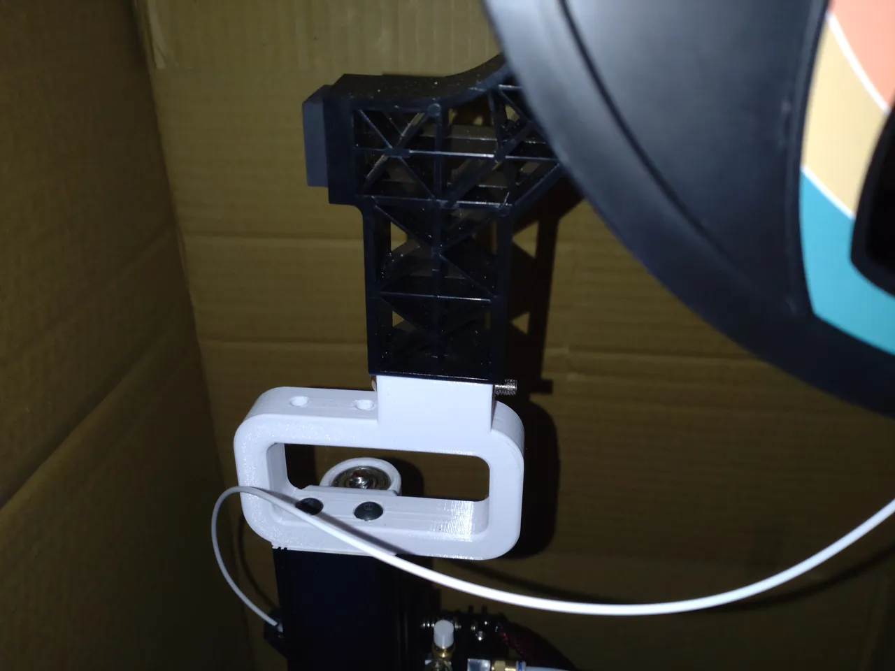Ender 2 Pro Handle with Stock Filament Arm Holder by ZWEI-P ...