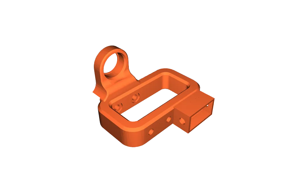 Ender 2 Pro Handle with Stock Filament Arm Holder by ZWEI-P ...
