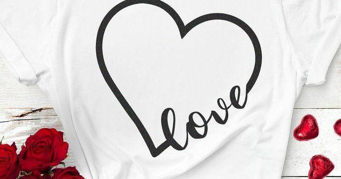 Love Heart Stencil by CadDad | Download free STL model | Printables.com