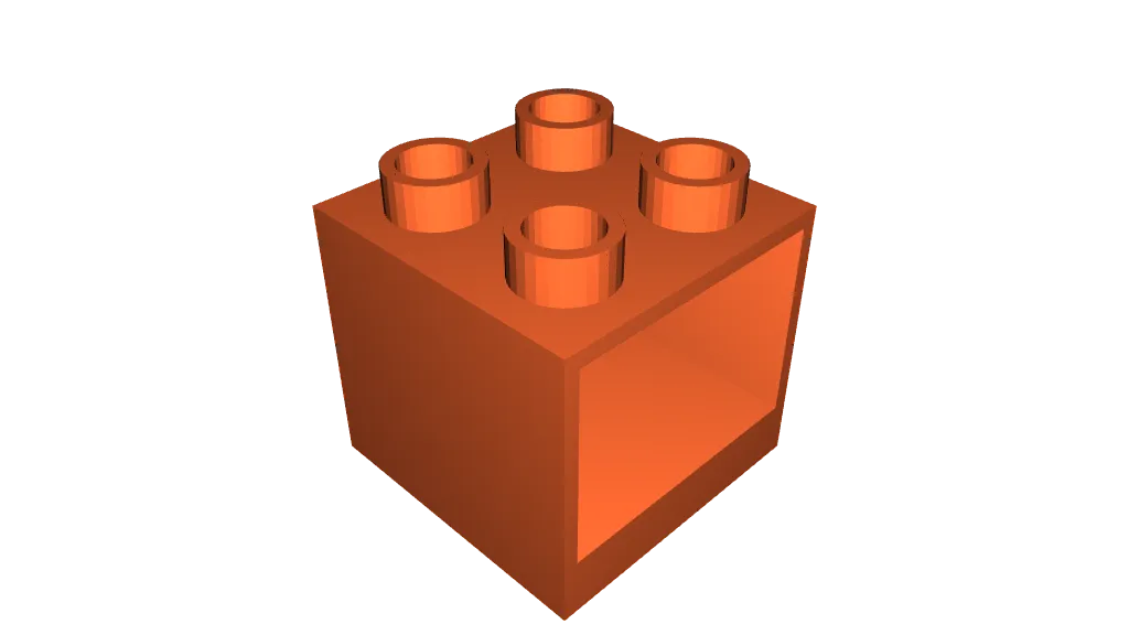 Lego duplo drawer box by sh | Download free STL model | Printables.com