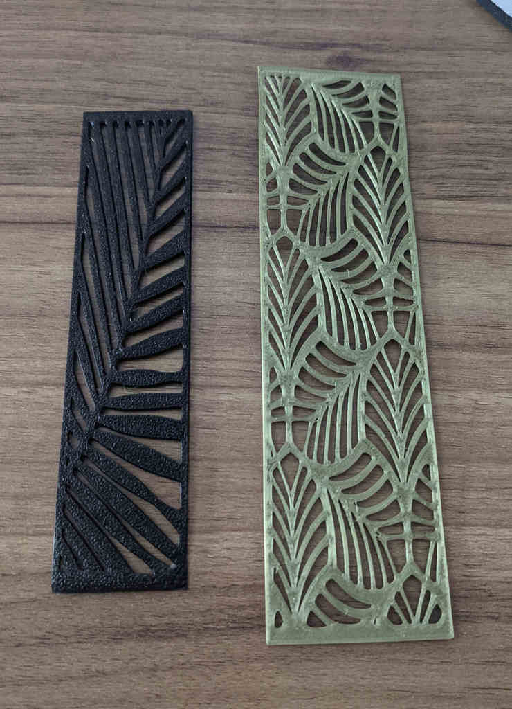 palm leaf bookmark by coldbrewed | Download free STL model | Printables.com