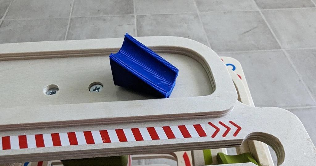 Marble Toy Ramp by David Williams | Download free STL model ...