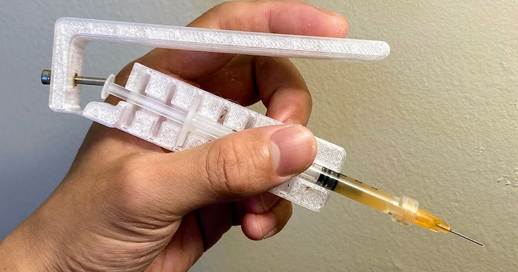 1ml syringe dispenser by urill | Download free STL model | Printables.com