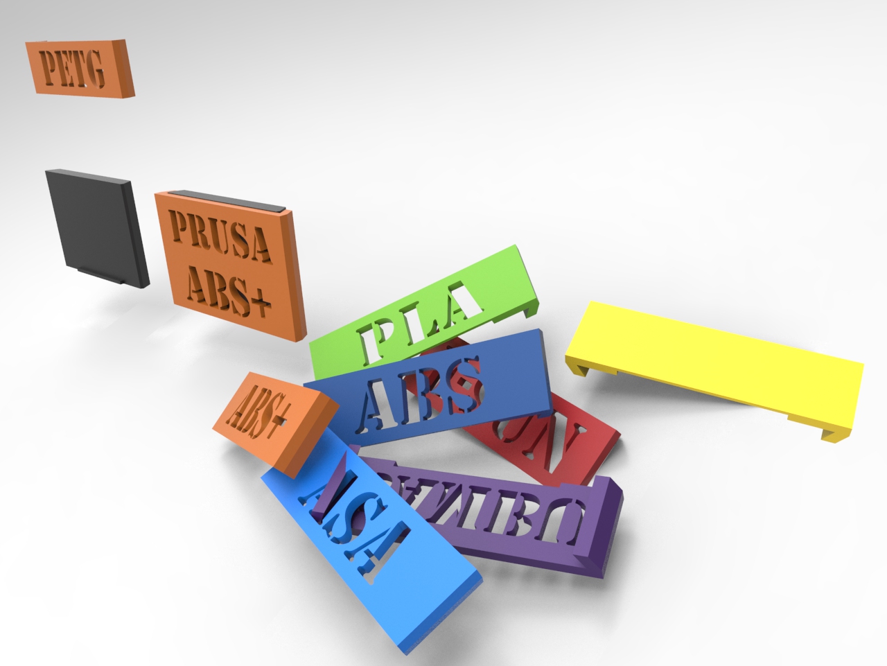 AMS Filament Label System (or for anything else) by TechTom | Download ...