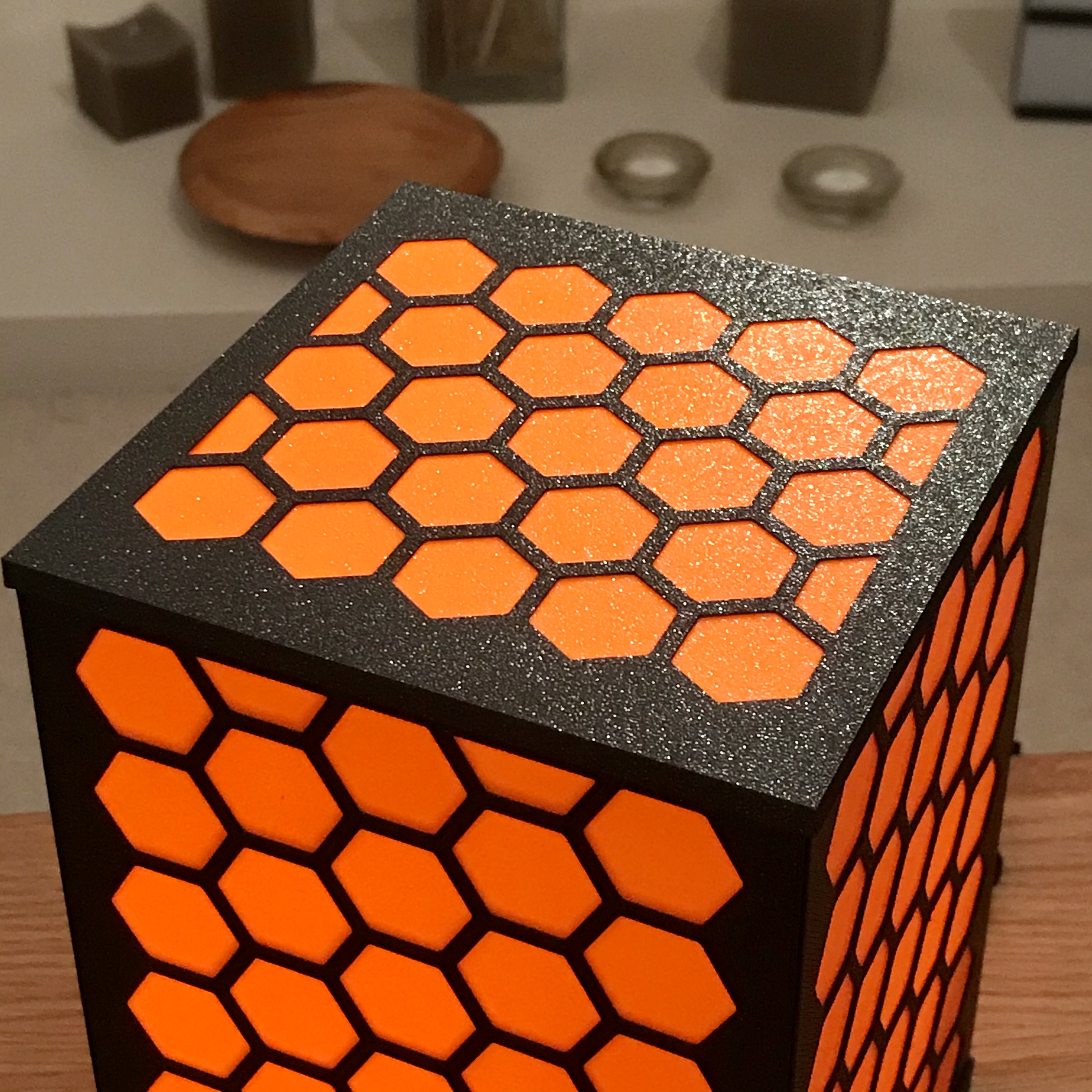 Hex Table Lamp by Chris | Download free STL model | Printables.com