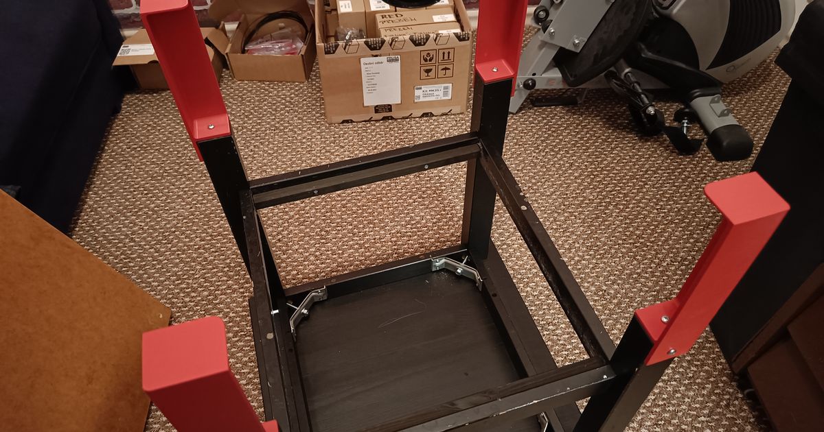 Enclosure extension leg for more confortable Prusa printer position ...