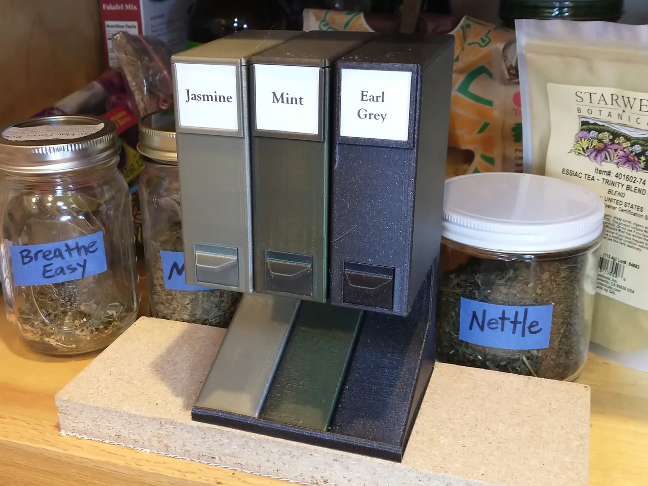 Stackable Loose Tea Dispensers by LoboCNC | Download free STL model ...