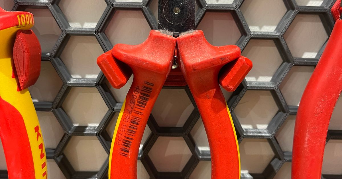 Knipex side cutter holder for honeycomb storage wall (HSW) by ...