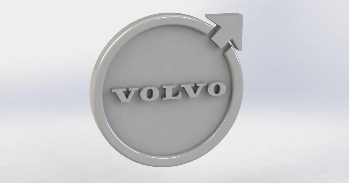 Volvo logo by Jonneha | Download free STL model | Printables.com