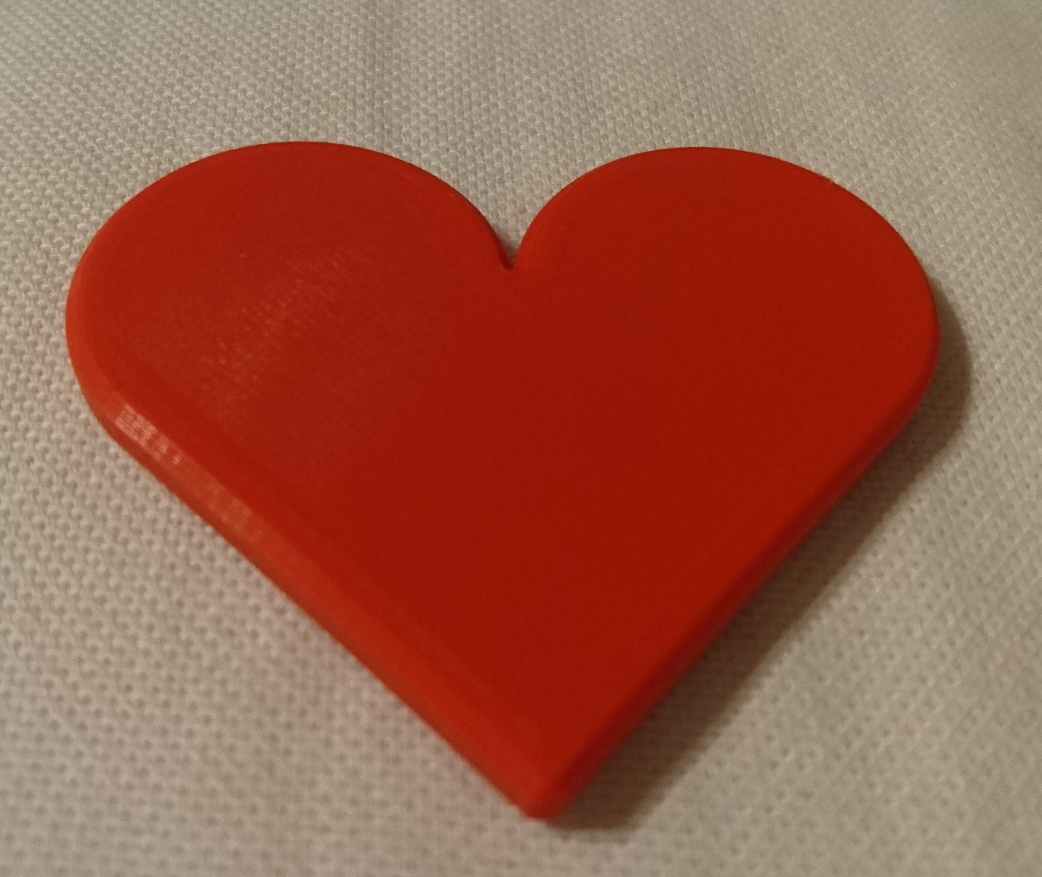 Heart Fridge Magnet For Loved Ones by Kartoshka | Download free STL ...
