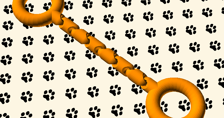 Cat Toy Chain with Rings by Miguel Ceccherini | Download free STL model ...