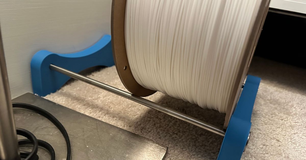 Large Spool Holder by Shaun Gehring | Download free STL model ...