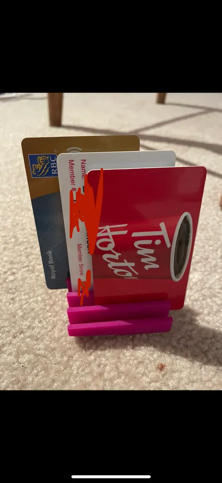 Slick Card holder by BN1 | Download free STL model | Printables.com