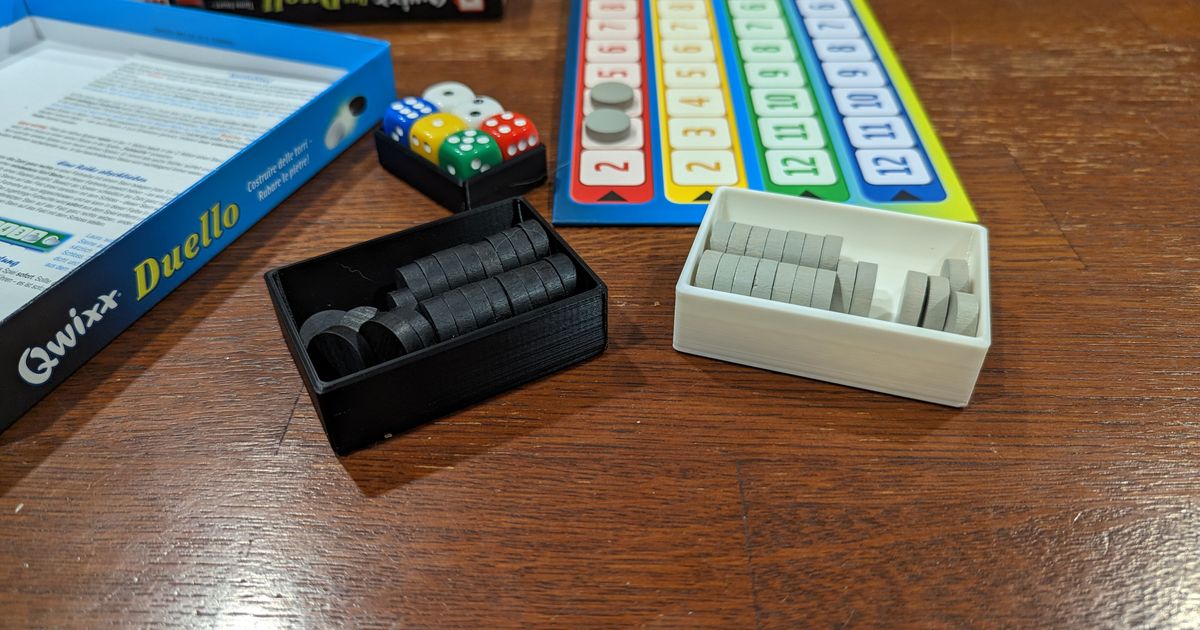 Quixx Duel Box Insert by W3asel | Download free STL model | Printables.com