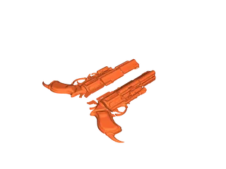 D2 Hawkmoon Hand Cannon by giveen | Download free STL model ...