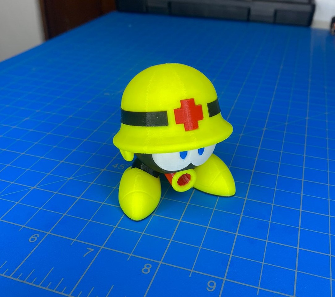 Metall C-15 (Mega Man Series) by Horacio | Download free STL model ...