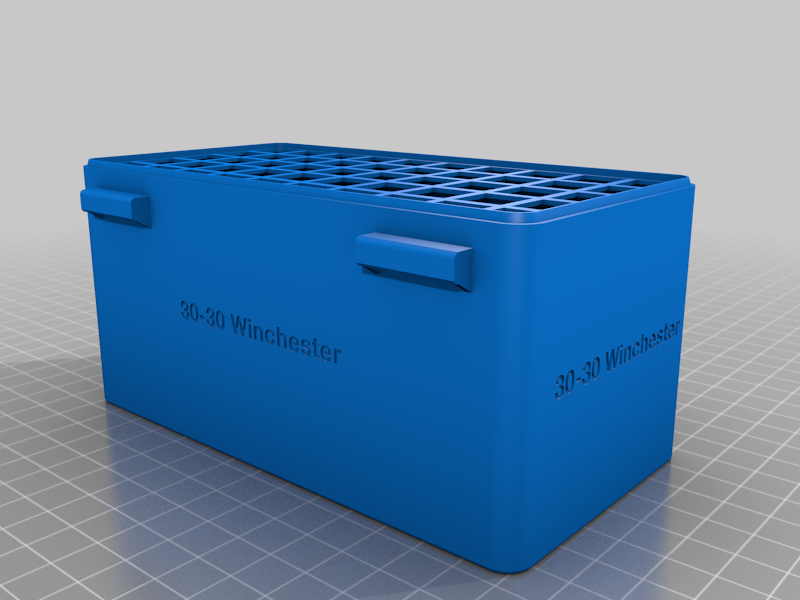 .30-30 Winchester, Head Up, Snug Double Snap Latch Modular Ammo Box by ...