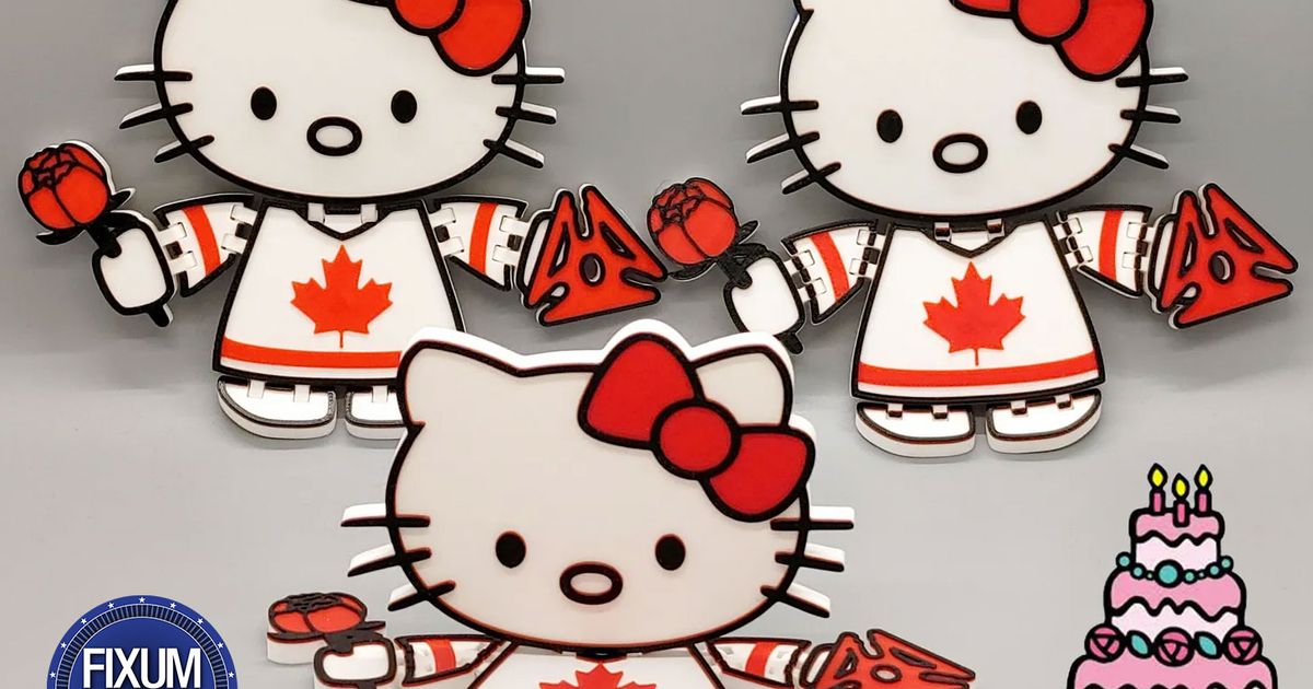 Pezliz Articulated Birthday Model by fixumdude | Download free STL ...