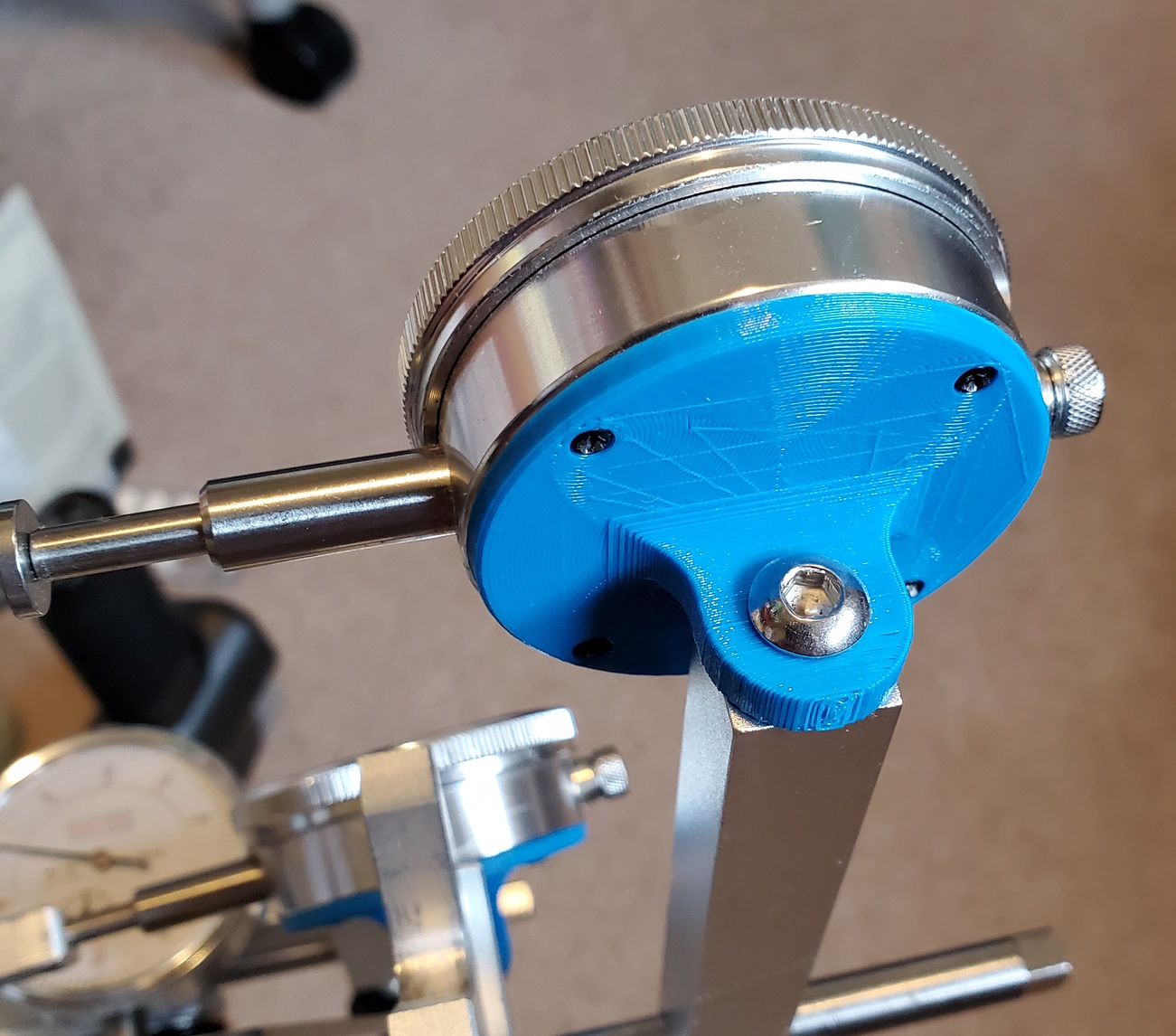 50mm dial indicator replacement backplate by thm | Download free STL ...